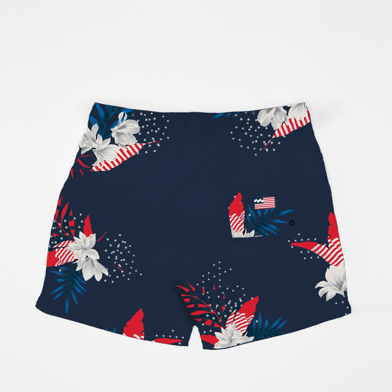 Traje de Baño Hombre Stars Stripes Layback Boardshorts 16" Azul ...