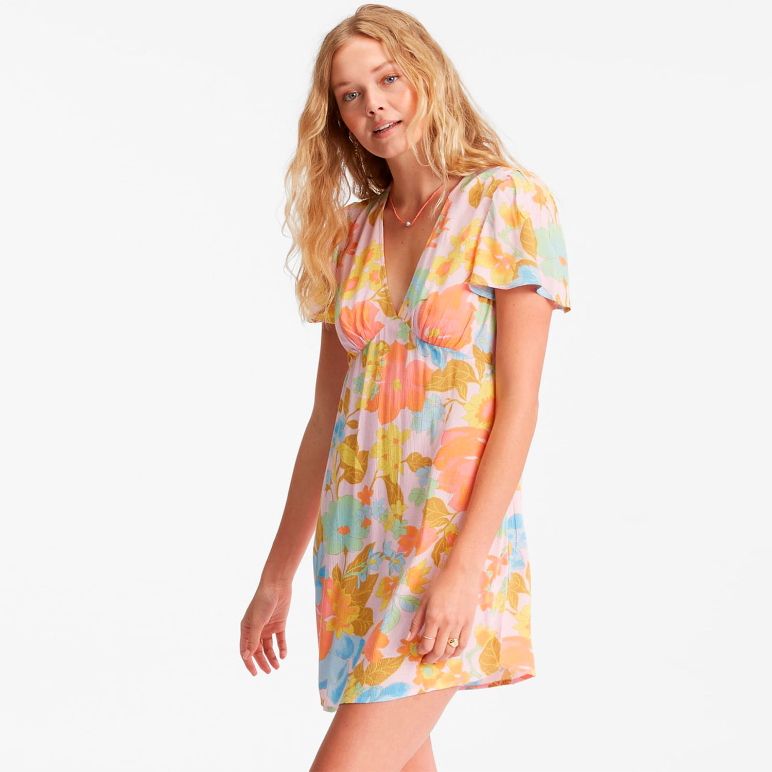Vestido Mujer Short and Sweet Rosado Billabong-Billabong Chile ...