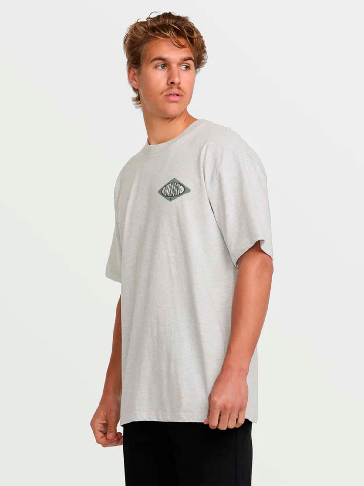 Polera Manga Corta Hombre Walled Regular Gris Billabong-Billabong Chile ...